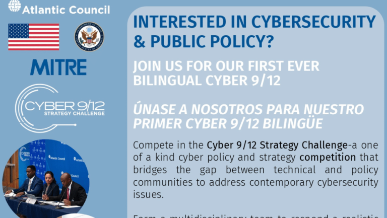 Postula a Cyber 9/12 Strategy Challenge - EducationUSA